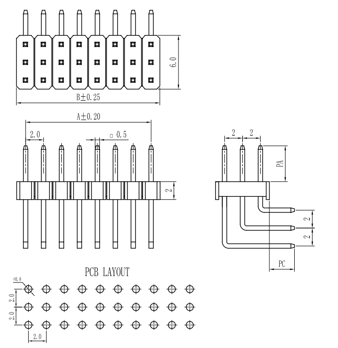 PIN2.0-013_PIN_CONNECTOR_PRODUCTS_Dongguan Yanghan Industrial Co., Ltd.